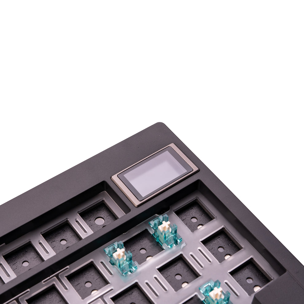 GMK81, 75% Compact Mechanical Keyboard Base with LCD Screen (VIA/QMK ...