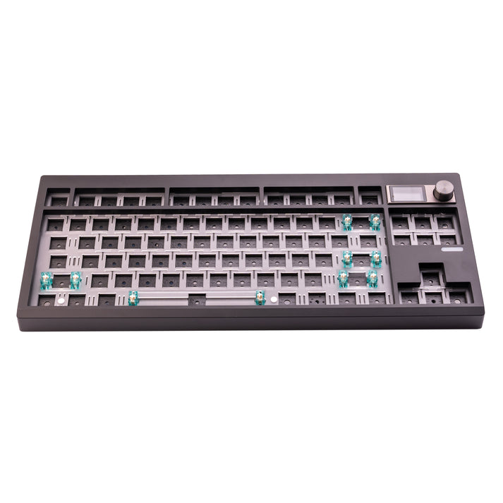 GMK87, 80% TKL Compact Mechanical Keyboard with LCD Screen and Aluminu ...